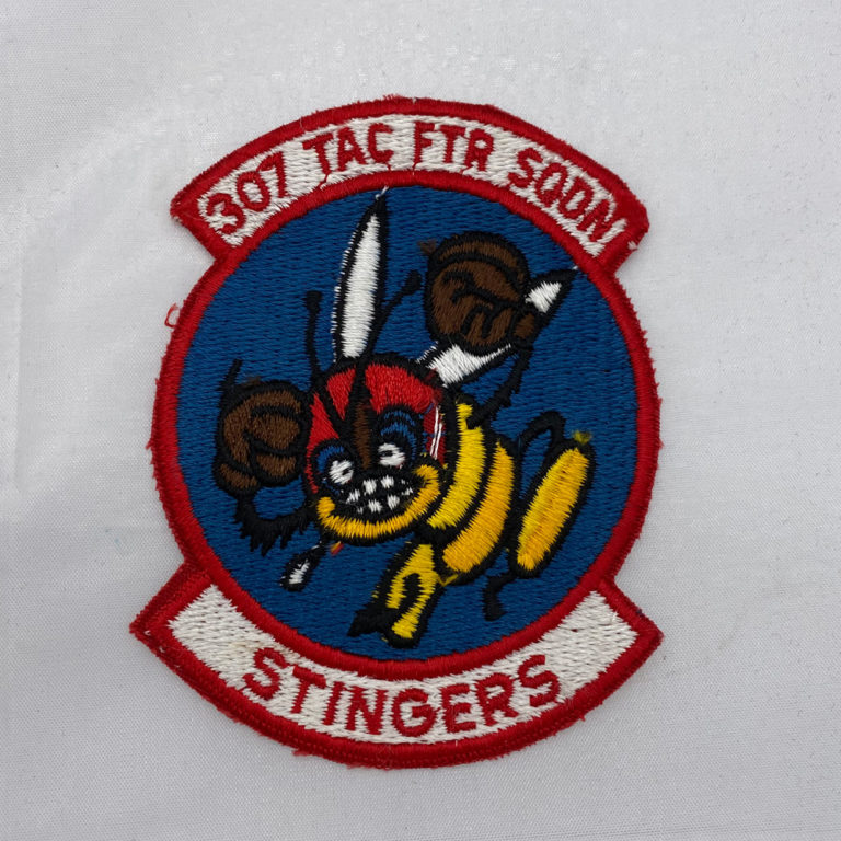 USAF 307th Tactical Fighter Squadron Patch – Fitzkee Militaria Collectibles