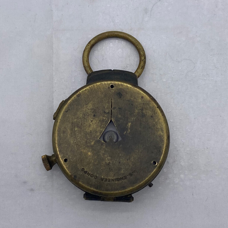 WW2 US Engineer Compass Set with Early Brass Compass – Fitzkee ...