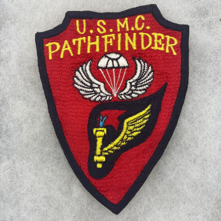 1960s US Marine Corps Pathfinder Patch Japanese Made 5 Inch – Fitzkee ...