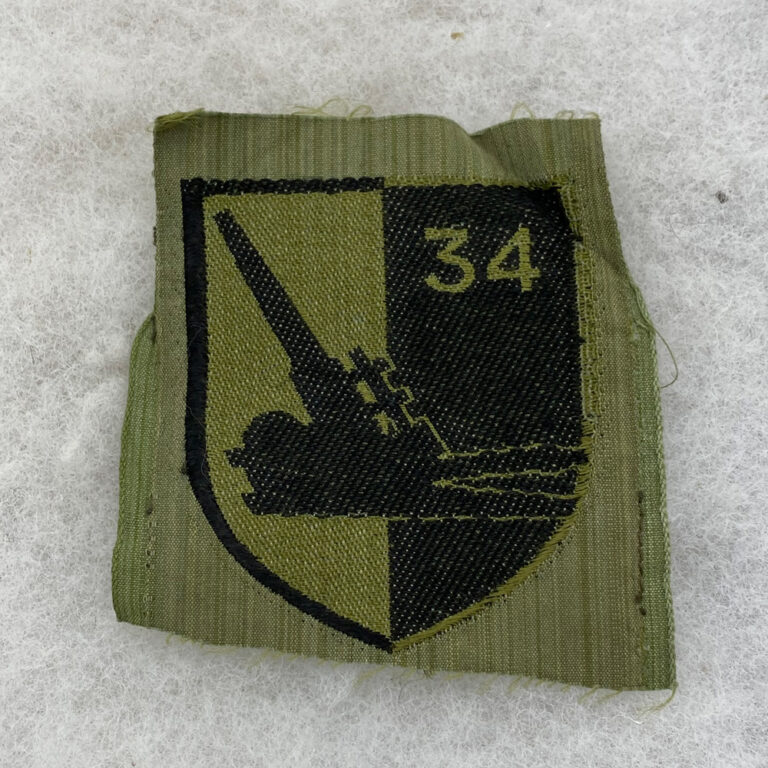 ARVN 34th Artillery Battalion Patch Woven – Fitzkee Militaria Collectibles
