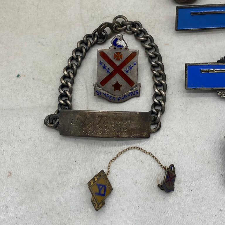 WW2 US 26th Infantry Division 101st Infantry Regiment Named Insignia ...