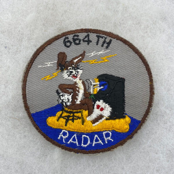 USAF 664th Radar Squadron Patch Twill – Fitzkee Militaria Collectibles