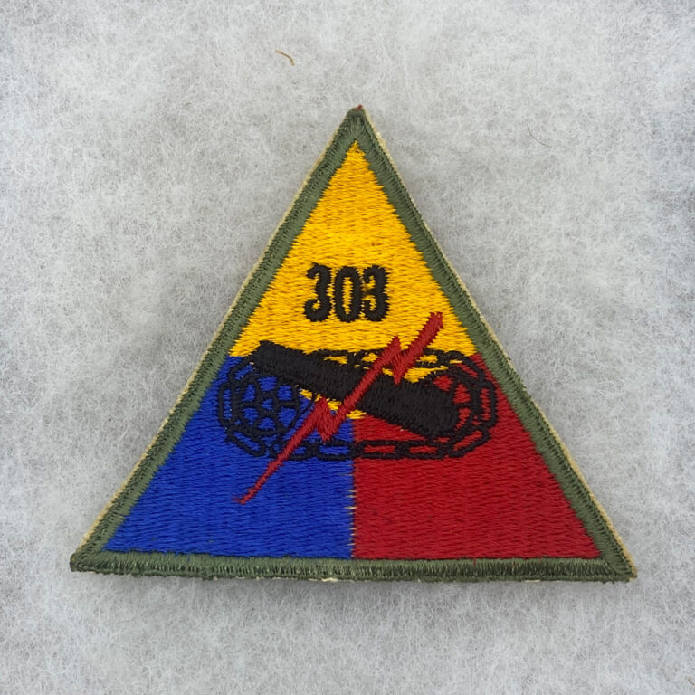 US Army 303rd Tank Battalion Patch – Fitzkee Militaria Collectibles