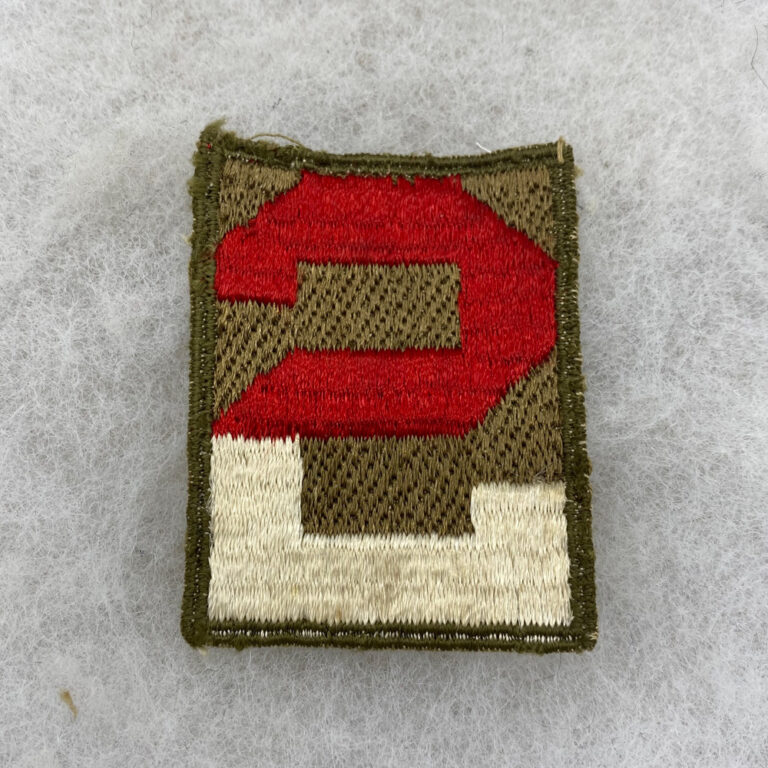 US 2nd Army Patch Square Variation – Fitzkee Militaria Collectibles