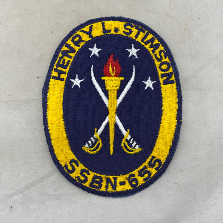 USS Henry L. Stimson SSBN-655 Patch – Fitzkee Militaria Collectibles