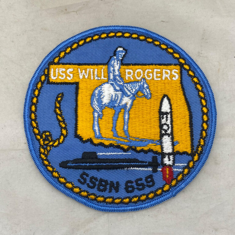 USS Will Rogers SSBN 659 Patch – Fitzkee Militaria Collectibles