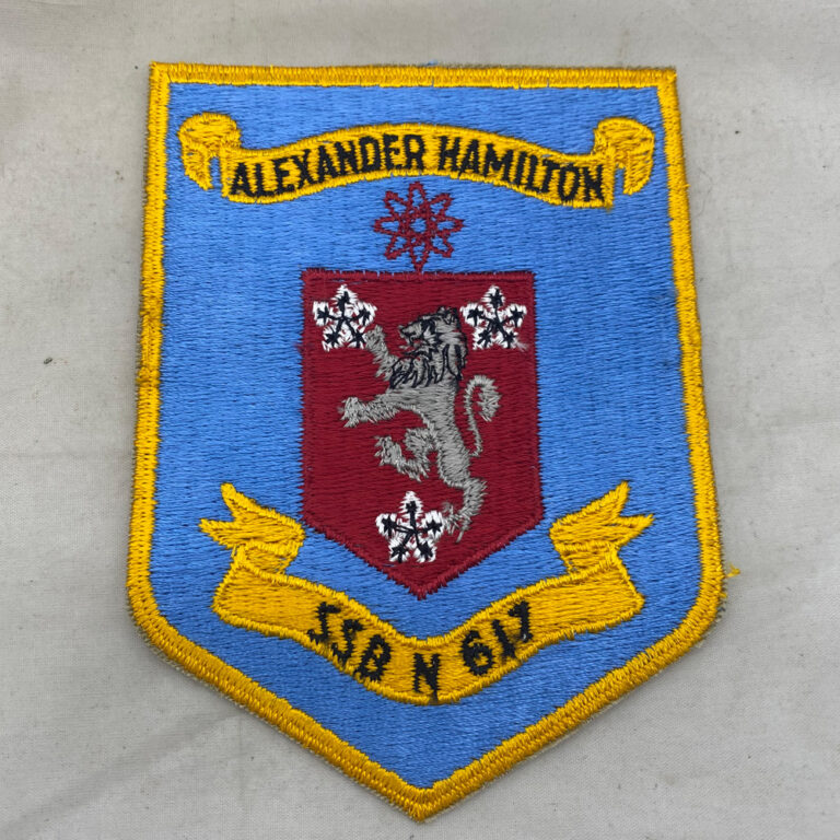 USS Alexander Hamilton SSBN 617 Patch – Fitzkee Militaria Collectibles