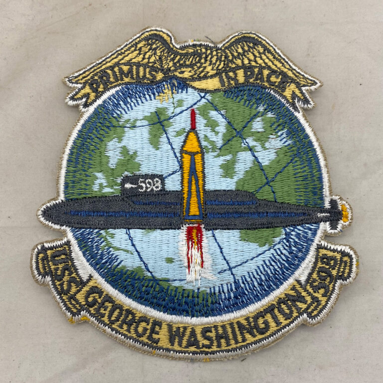 USS George Washington SSBN 598 Patch – Fitzkee Militaria Collectibles