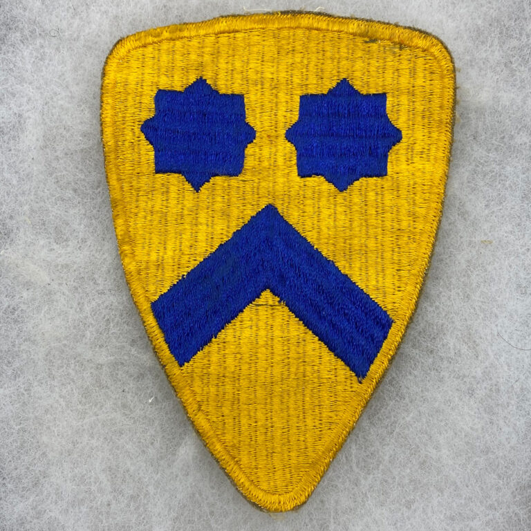 WW2 US 2nd Cavalry Division Patch Yellow Border Variation – Fitzkee ...