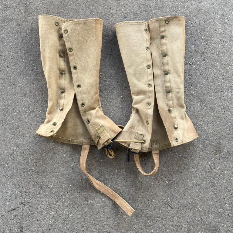 WW1 US Army Leggings Leather and Canvas – Fitzkee Militaria Collectibles