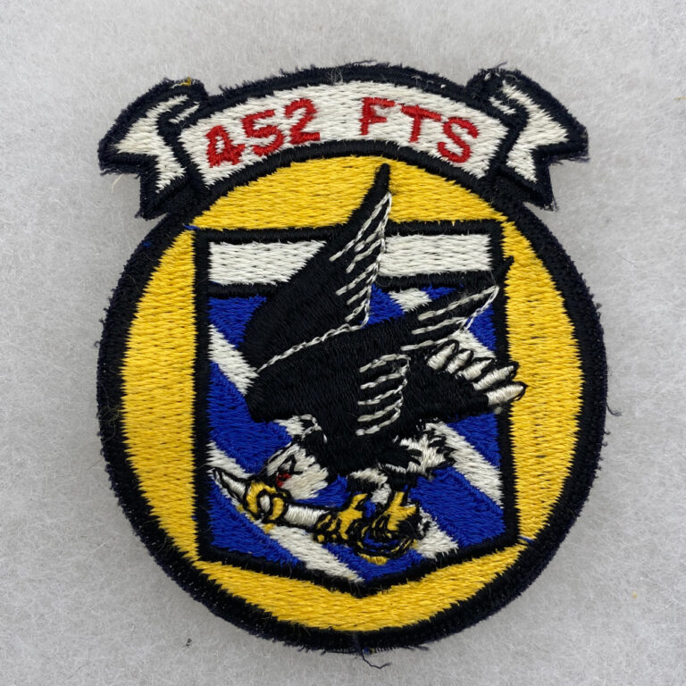 USAF 452nd Flying Training Squadron Patch – Fitzkee Militaria Collectibles