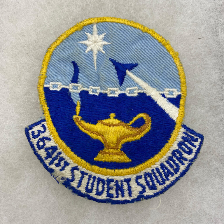 USAF 3641st Student Squadron Patch Twill – Fitzkee Militaria Collectibles