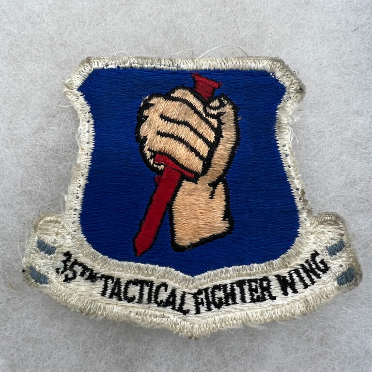 USAF 35th Tactical Fighter Wing Patch – Fitzkee Militaria Collectibles