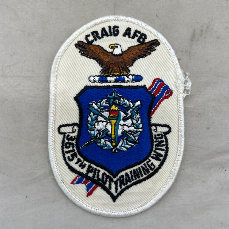 USAF 3615th Pilot Training Wing Craig Air Force Base Patch – Fitzkee ...