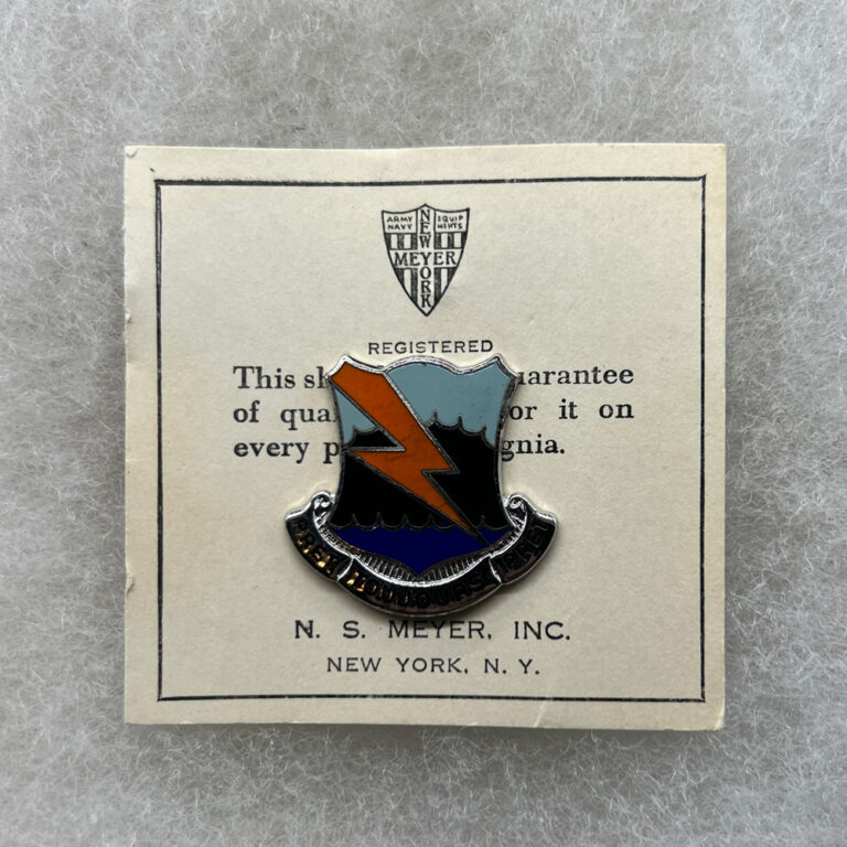 US Army 302nd Signal Battalion DUI Pinback NS Meyer – Fitzkee Militaria ...