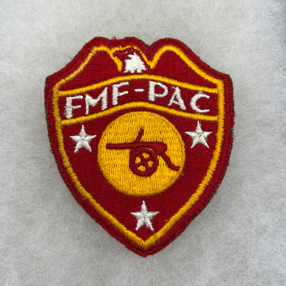 WW2 US Marine Corps FMF PAC Artillery Patch – Fitzkee Militaria ...