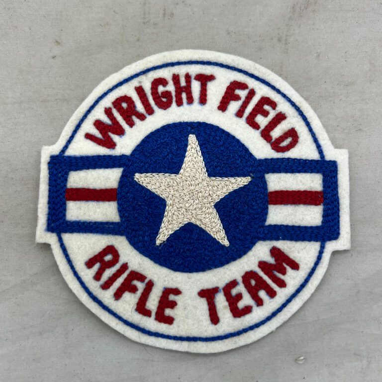 WW2 US Army Air Force Wright Field Rifle Team Patch – Fitzkee Militaria ...