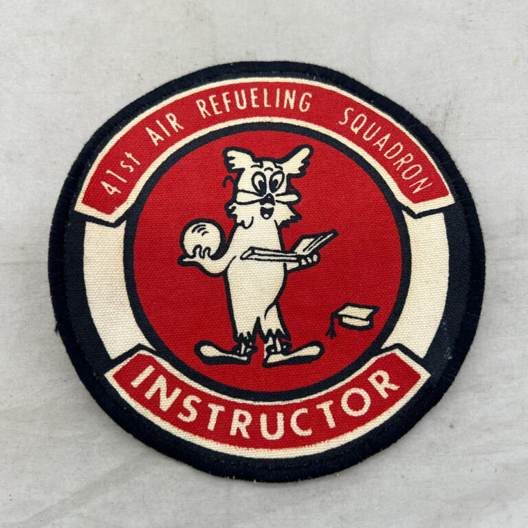 USAF 41st Air Refueling Squadron Instructor Patch – Fitzkee Militaria ...