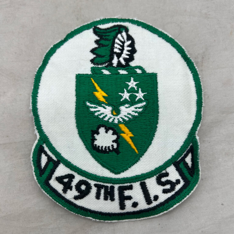 USAF 49th Fighter Interceptor Squadron Patch Twill – Fitzkee Militaria ...