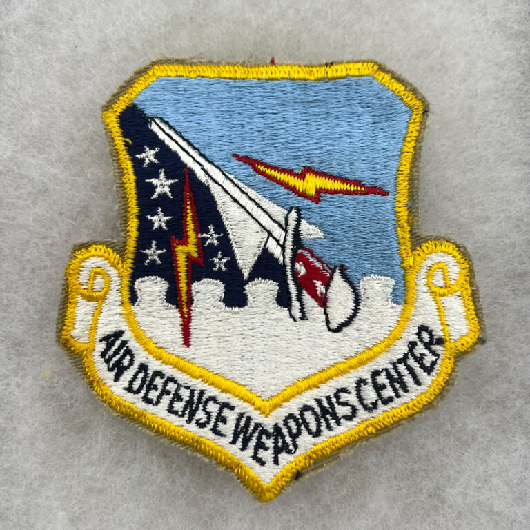 USAF Air Defense Weapons Center Patch – Fitzkee Militaria Collectibles