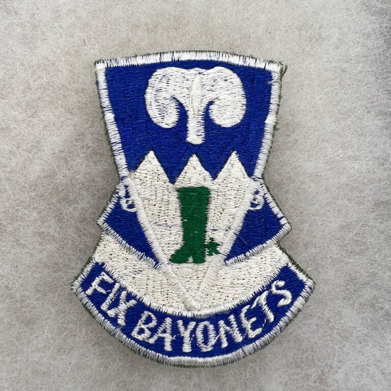 US Army 86th Infantry Regiment Pocket Patch Theater Made – Fitzkee ...