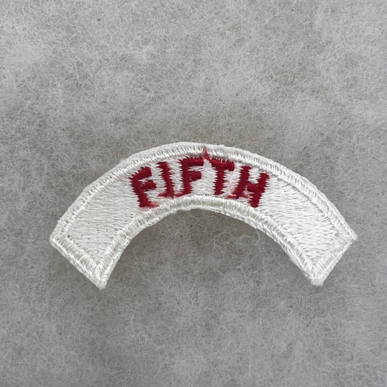US Army 5th Engineer Special Battalion Tab Post-WW2 – Fitzkee Militaria ...