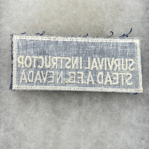 USAF Survival Instructor Patch Twill Stead Air Force Base Nevada ...