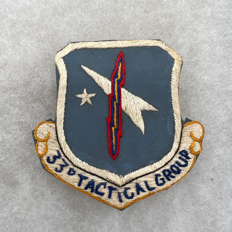 USAF 33rd Tactical Group Patch Vietnamese Made – Fitzkee Militaria ...