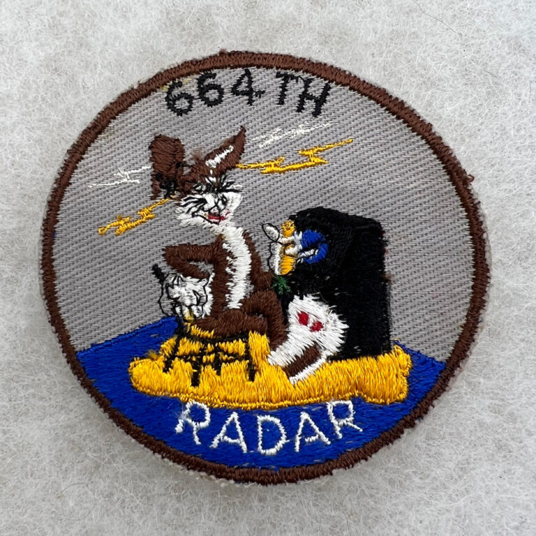 USAF 664th Radar Squadron Patch Twill – Fitzkee Militaria Collectibles