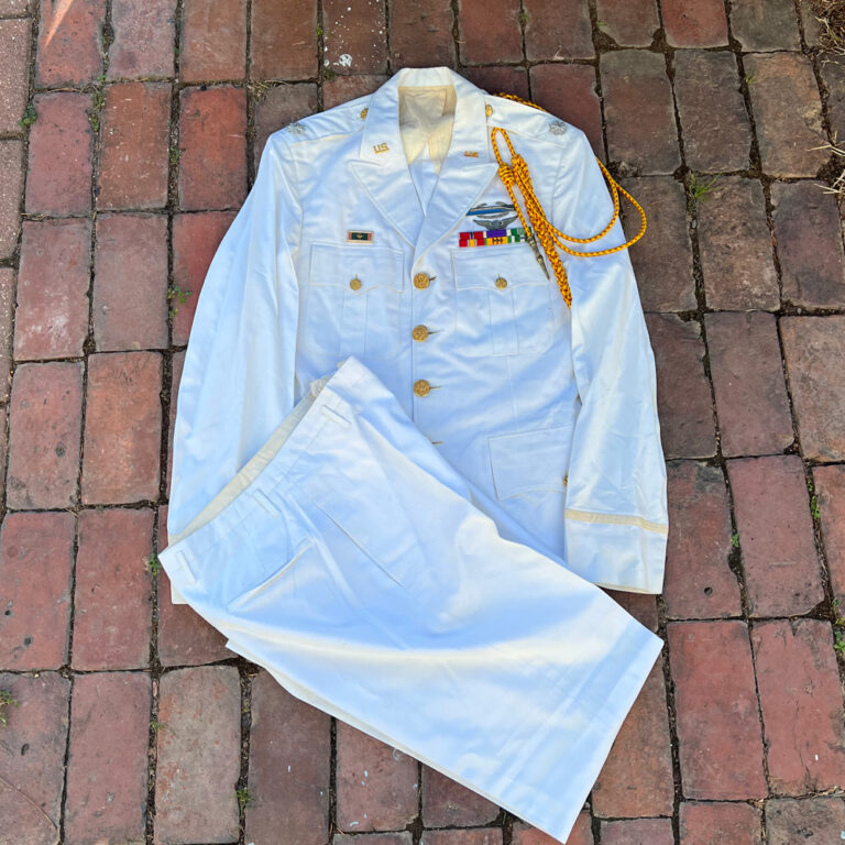 US Army Lieutenant Colonel Officer Dress White Uniform Set Made in ...
