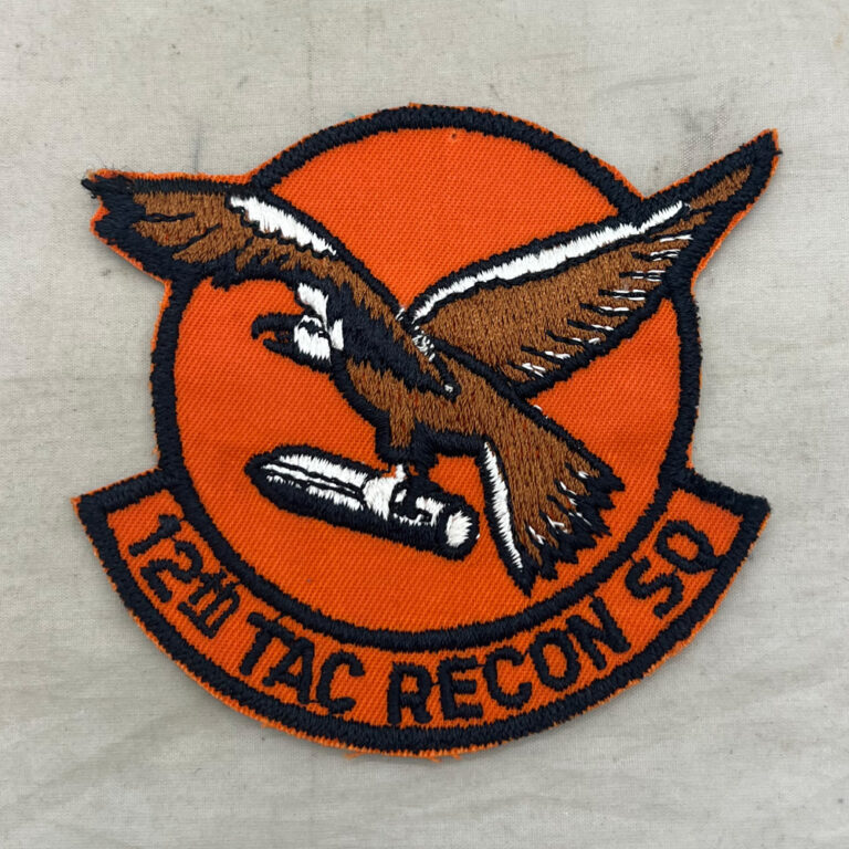 USAF 12th Tactical Reconnaissance Squadron Patch Twill – Fitzkee ...