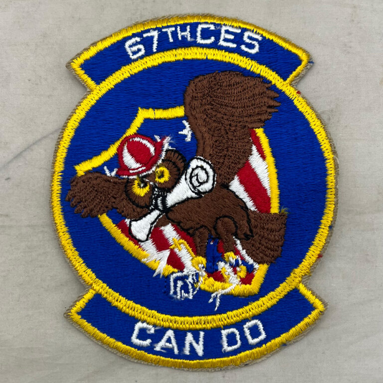 USAF 67th Civil Engineering Squadron Patch – Fitzkee Militaria Collectibles