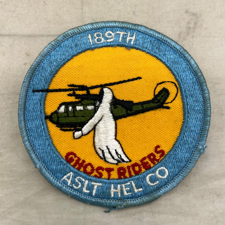 US Army 189th Assault Helicopter Company Pocket Patch Vietnam – Fitzkee ...