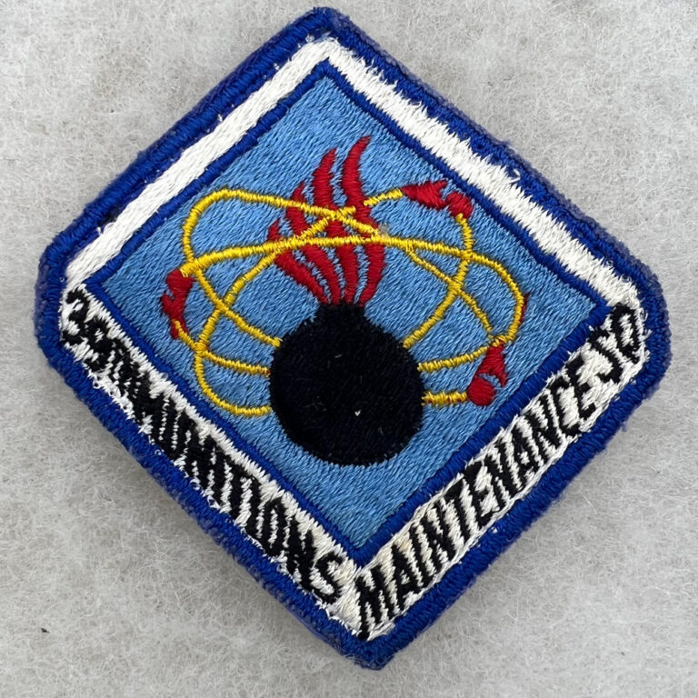 USAF 39th Munitions Maintenance Squadron Patch – Fitzkee Militaria ...