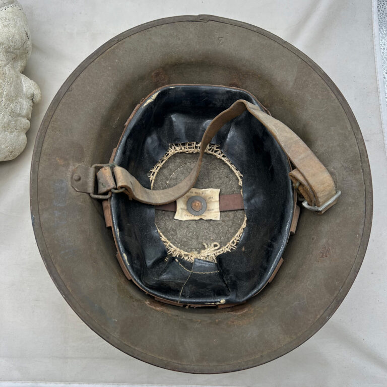 WW1 US Army Model 1917 Helmet Complete With Tag in Liner – Fitzkee ...