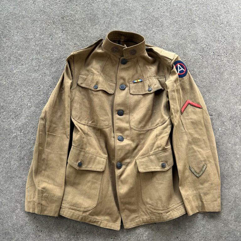 WW1 US Army of Occupation Khaki Summer Uniform Patched – Fitzkee ...