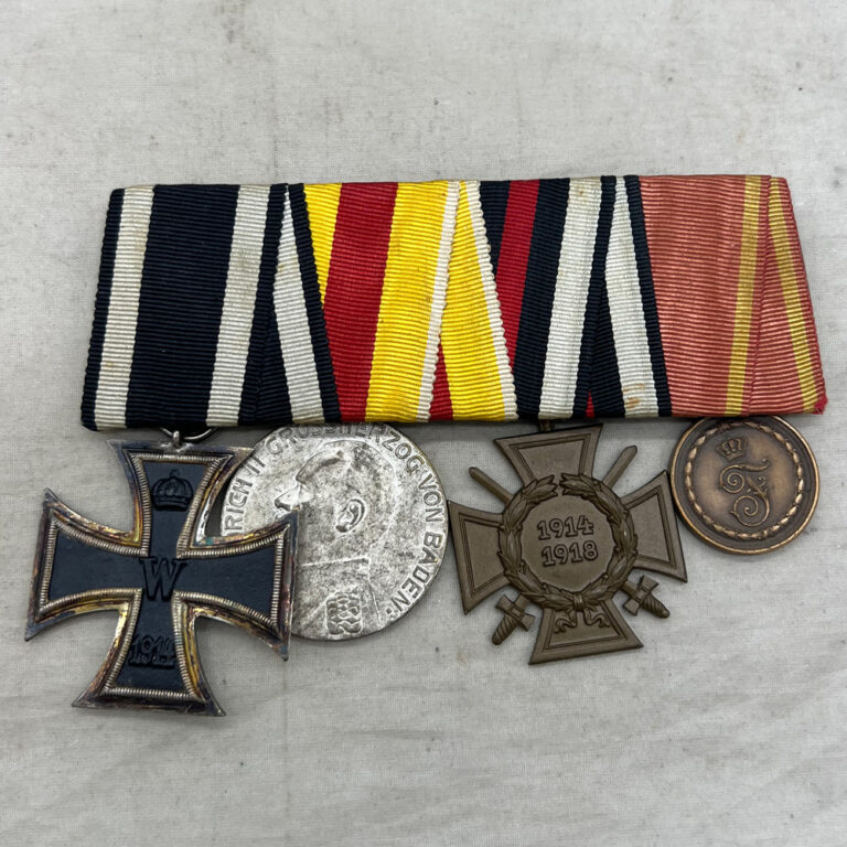 WW1 Imperial German Baden Parade Medal Rack – Fitzkee Militaria ...