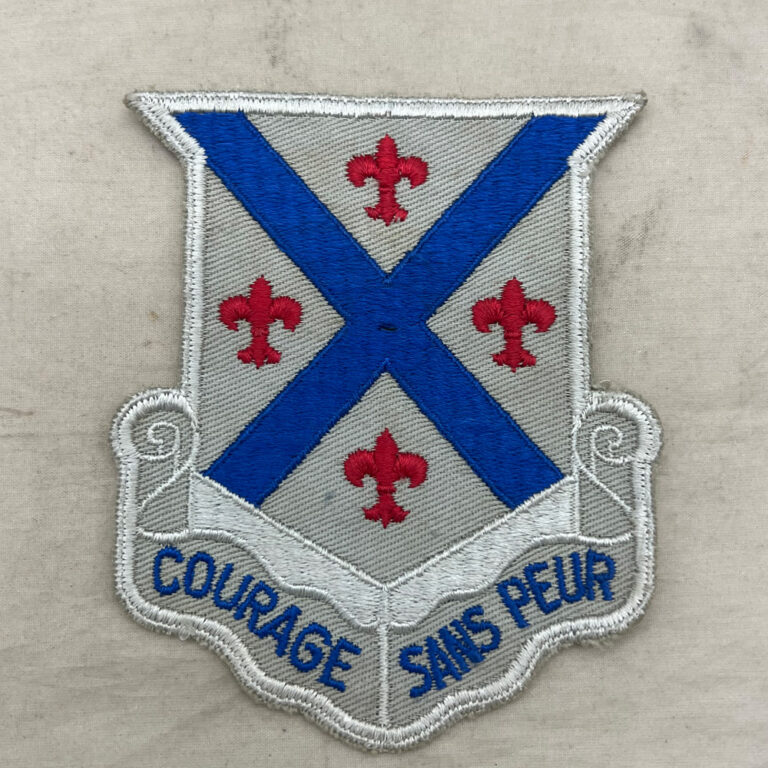 US Army 126th Infantry Regiment Pocket Patch Twill Scarce – Fitzkee ...