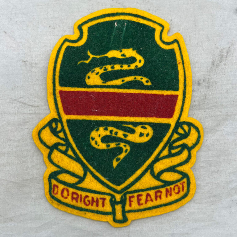 WW2 US 757th Military Police Patch Felt Scarce – Fitzkee Militaria ...