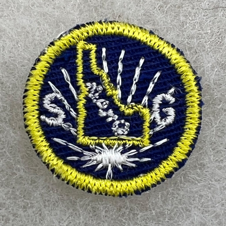 WW2 Idaho State Guard Cloth Cap / Collar Patch Twill 1 1/4 Inch ...