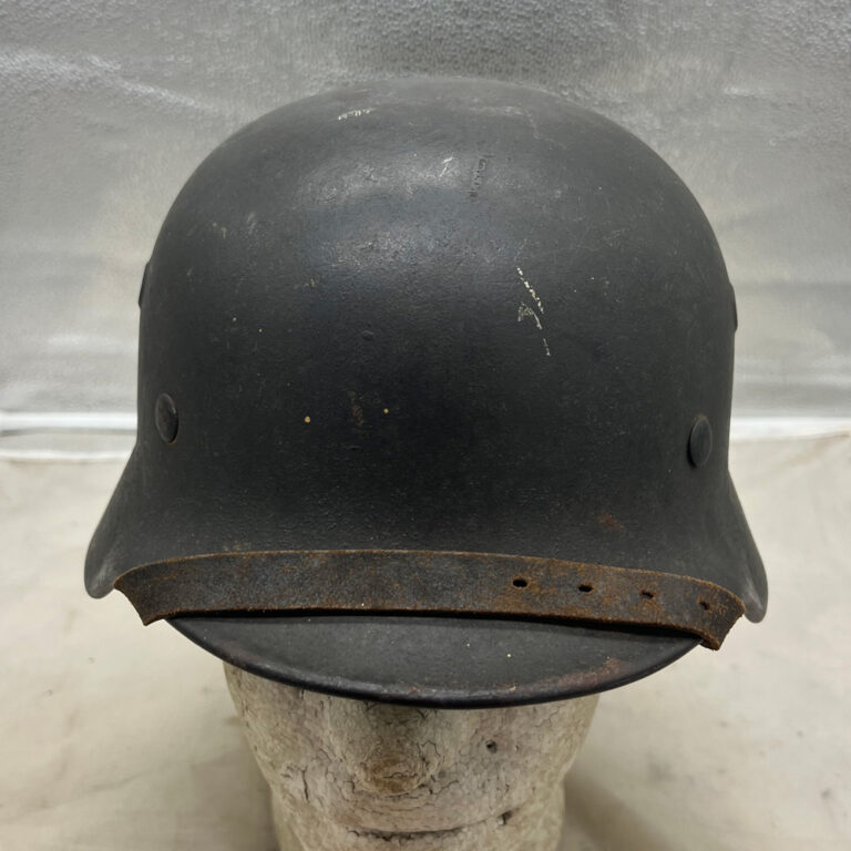 WW2 German M40 Combat Helmet Complete Q64 – Fitzkee Militaria Collectibles