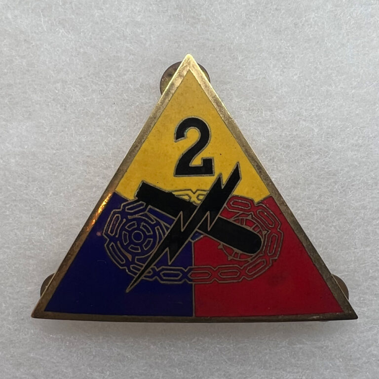 US Army 2nd Armored Division Badge – Fitzkee Militaria Collectibles