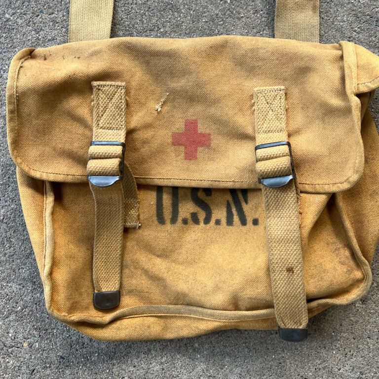 WW2 US Navy Corpsman Bag – Fitzkee Militaria Collectibles