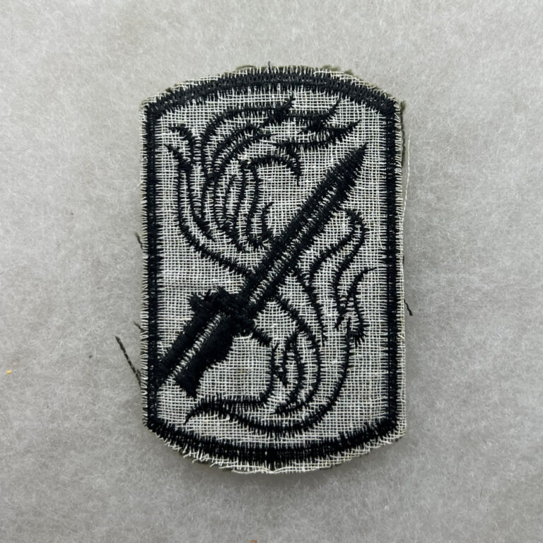 US Army 198th Infantry Brigade Patch Twill Subdued – Fitzkee Militaria ...