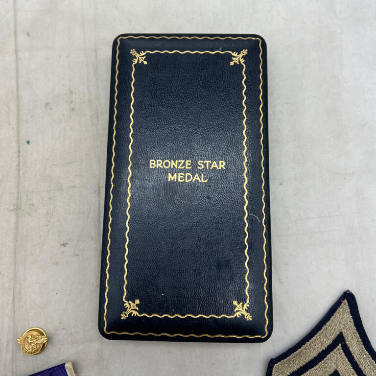 WW2 US Army 398th Infantry Regiment 100th Division Named Bronze Star ...