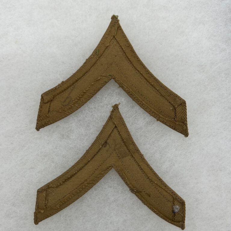 WW1 US Army Private Chevron Set – Fitzkee Militaria Collectibles