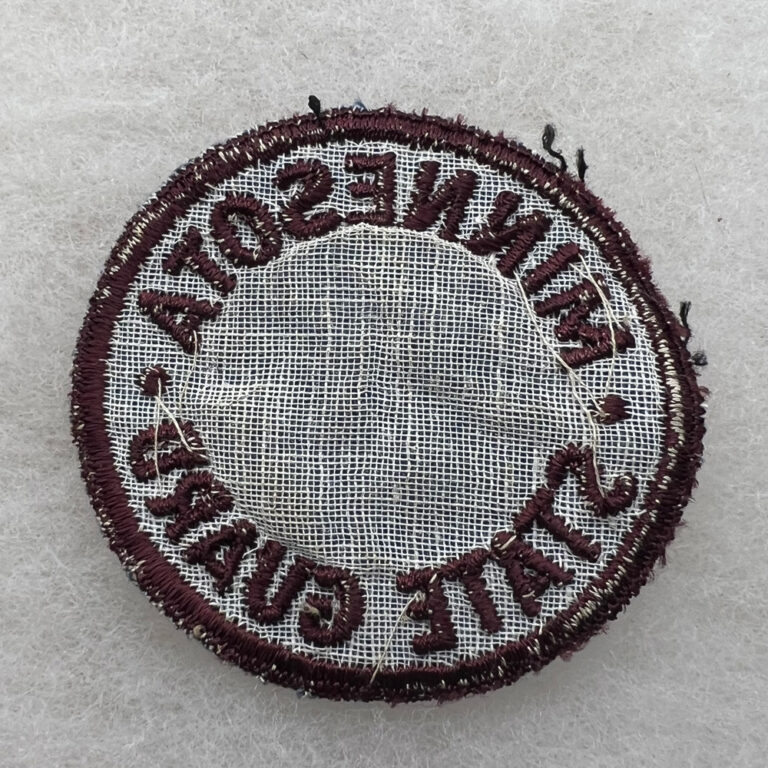 WW2 Minnesota State Guard Patch Twill – Fitzkee Militaria Collectibles