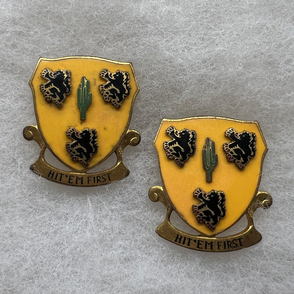 WW2 US Army 181st Field Artillery DUI Pinback – Fitzkee Militaria ...