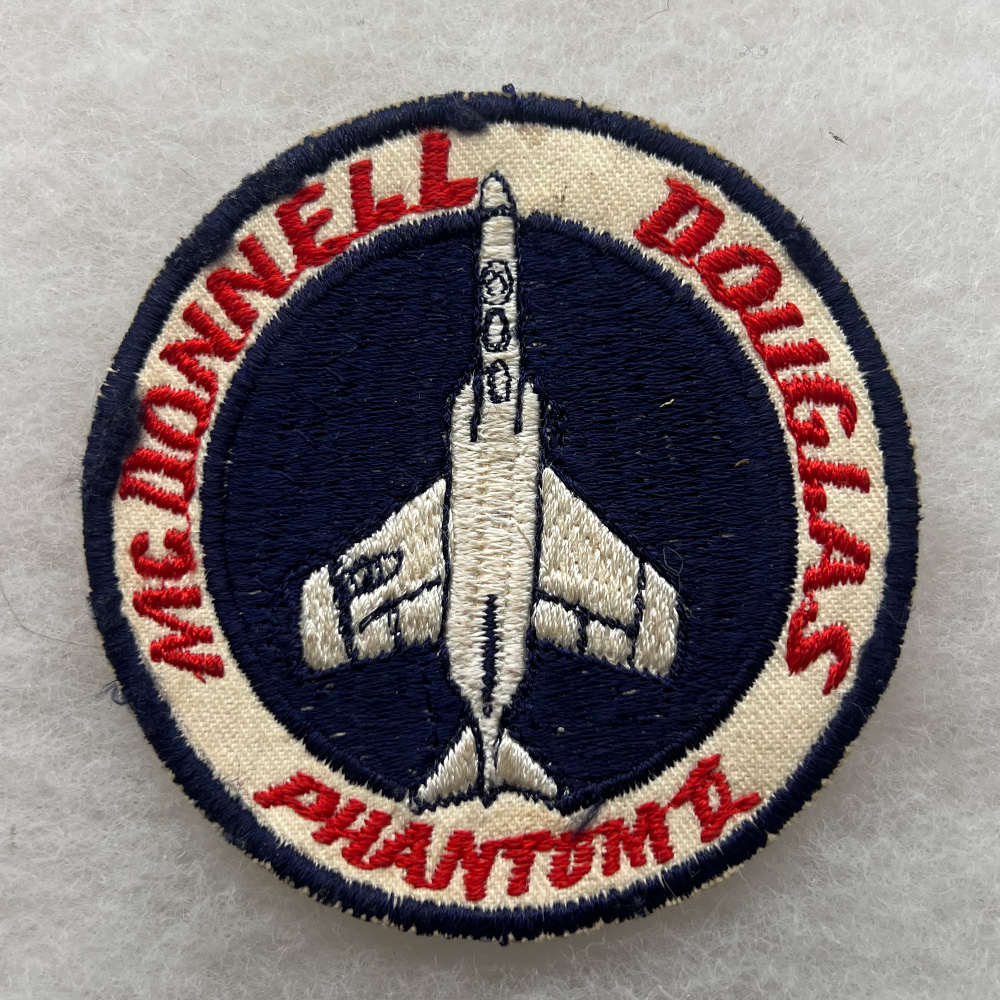 USAF Phantom 2 McDonnell Douglas Patch Theater Made – Fitzkee Militaria ...