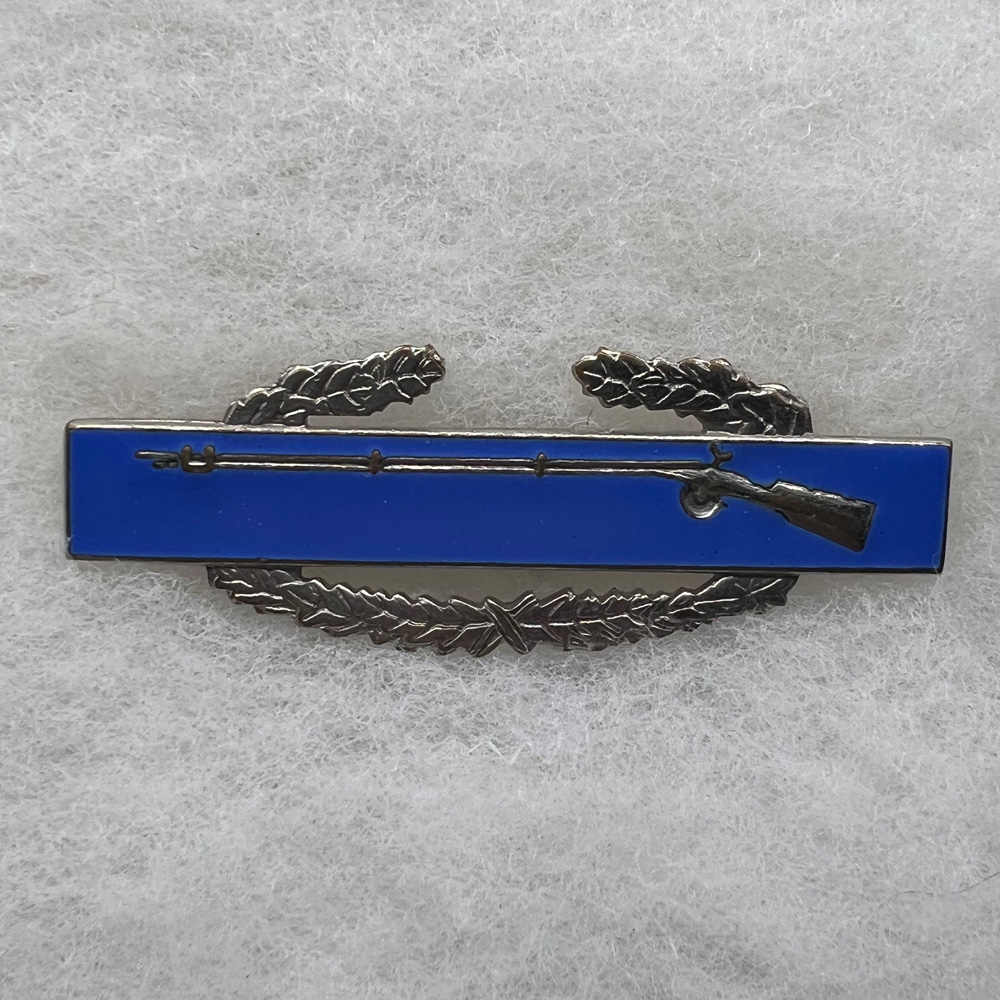 WW2 US Army Combat Infantry Badge Theater Made – Fitzkee Militaria ...